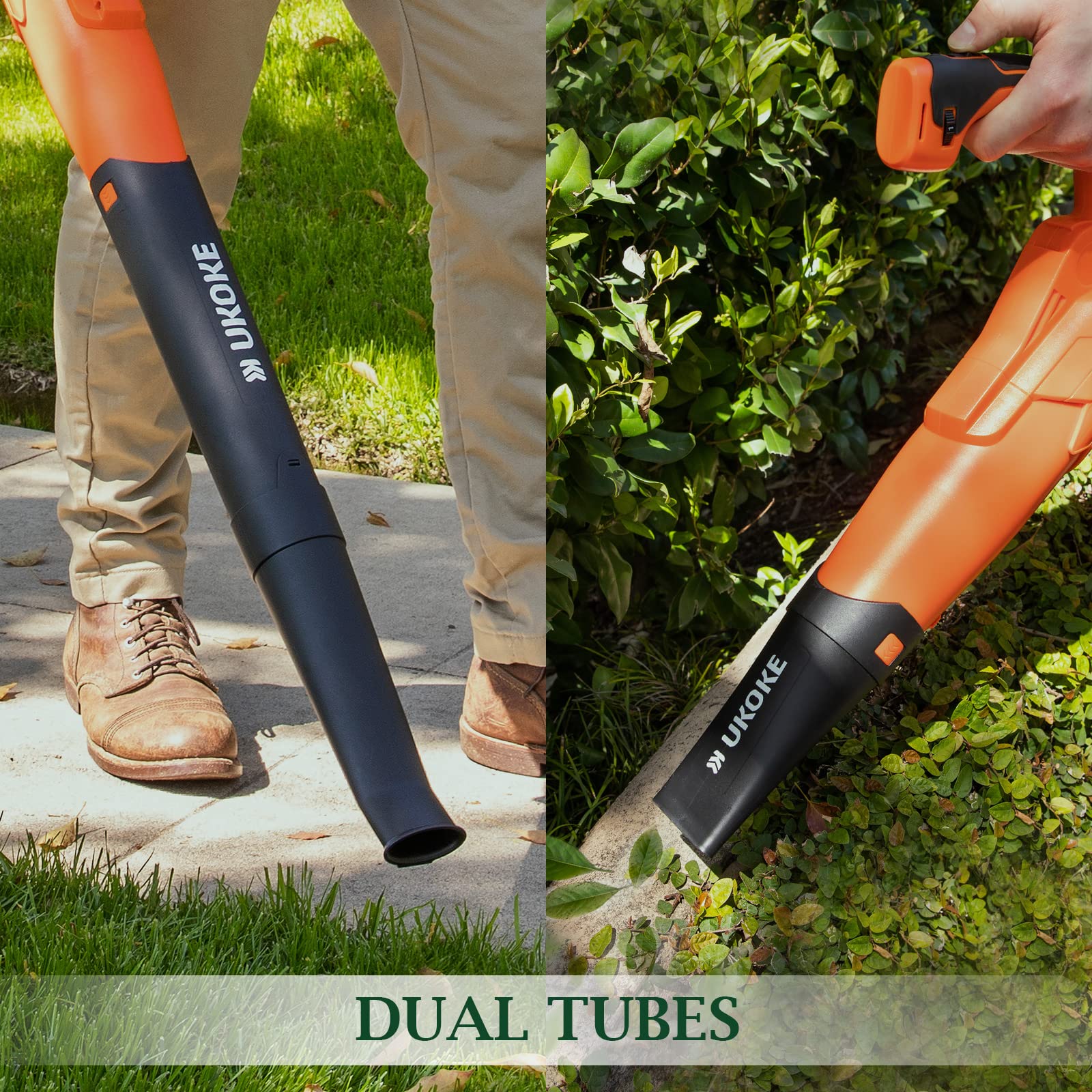 Mua Ukoke Powerful 40V Brushless Cordless Blower (130 MPH / 550 CFM ...