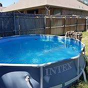 Amazon.com : Intex 12ft X 30in Prism Frame Pool Set with Filter Pump ...