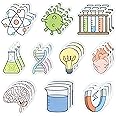 Amazon.com : ANGOLIO Funny Science Sticky Notes - 30P Cute Note Pads ...