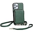Amazon.com: KelaSip for iPhone 16 Pro Max Crossbody Wallet Case,Zipper Phone Case with RFID ...