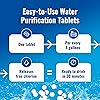 Aquatabs Water Purification Tablets for Drinking - 100 Tablets + 2 ...