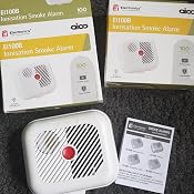 Ei Electronics Smoke Alarm and Test Button with Batteries - Twin Pack ...