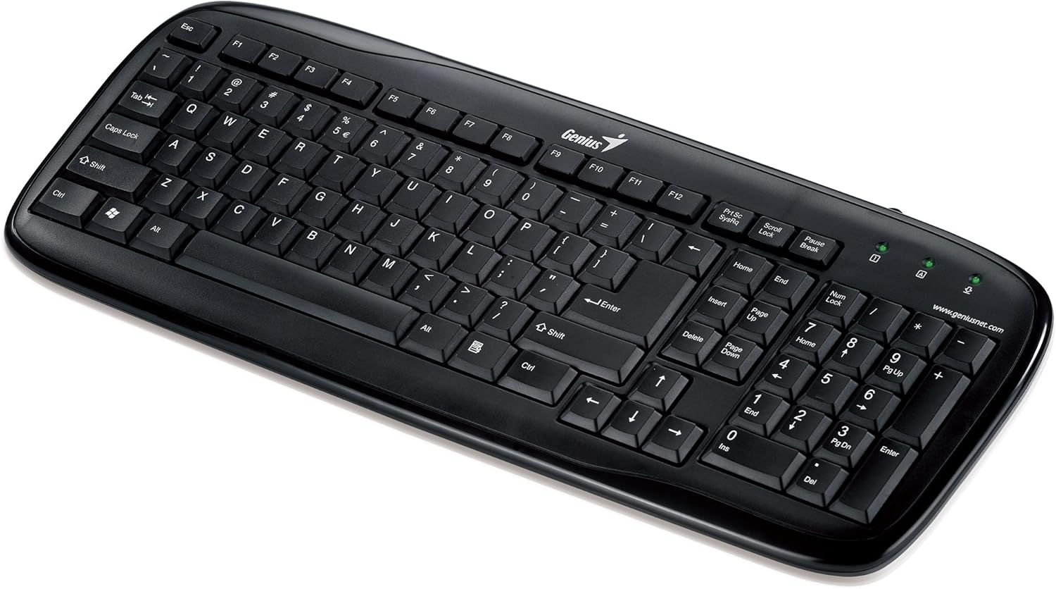 Genius Slimstar 110 Keyboard – Black: Amazon.co.uk: Computers & Accessories