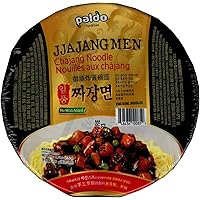 Amazon.com: Paldo Jjajangmen Chajang Noodle Vegan No MSG [2 Big Cups] : Grocery & Gourmet Food