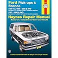 Ford Pick-ups F-100, F-150, F-250 & Bronco (80-96) & F-250HD & F-350 ...