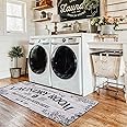 Amazon.com: Lahome Farmhouse Laundry Room Rug Runner 20"x59" Laundry ...