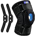 ABYON Hinged Knee Braces for Knee Pain, Decompression Knee Brace with Side Stabilizers for ...