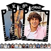 Amazon.com: Big Dot of Happiness Red Graduation 8 x 10 inches K-12 ...