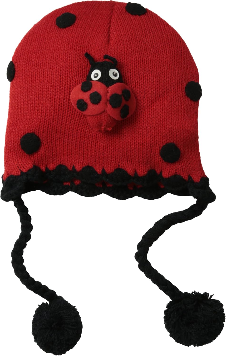 Amazon.com: Kidorable Red Ladybug Soft Knit Hat for Girls w/Fun Ladybug ...