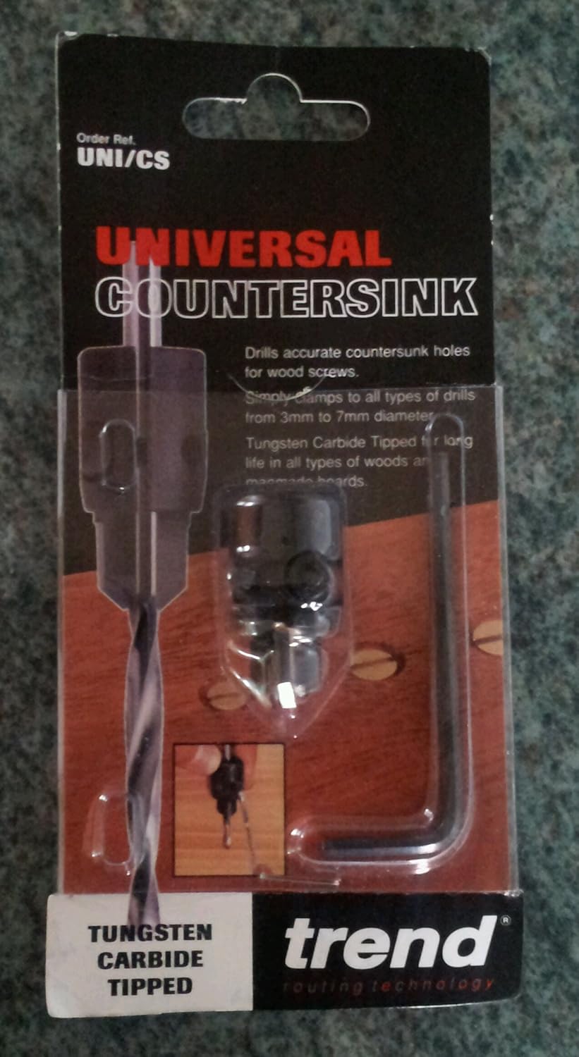 Trend Uni/Cs Universal Countersink TCT Tungsten Carbide Will Fit Any ...
