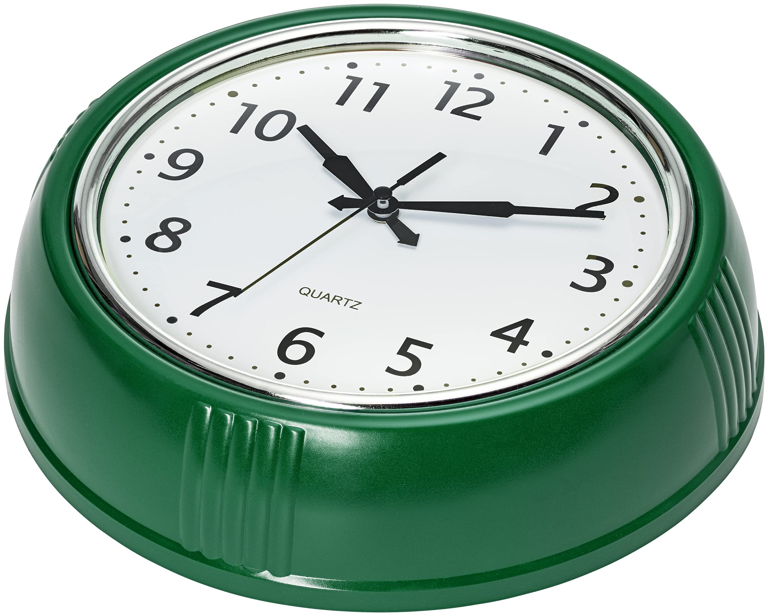 Mua Bernhard Products Retro Wall Clock 12 Inch Hunter Green Kitchen 50 ...