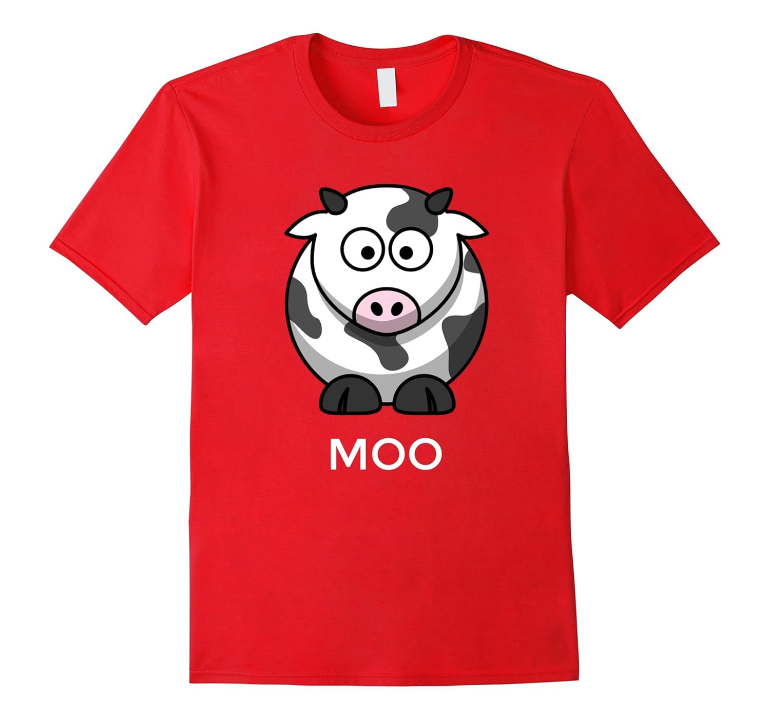 Moo Cartoon Cow T-Shirt Novelty Graphic Tee Shirt-Art – Artvinatee