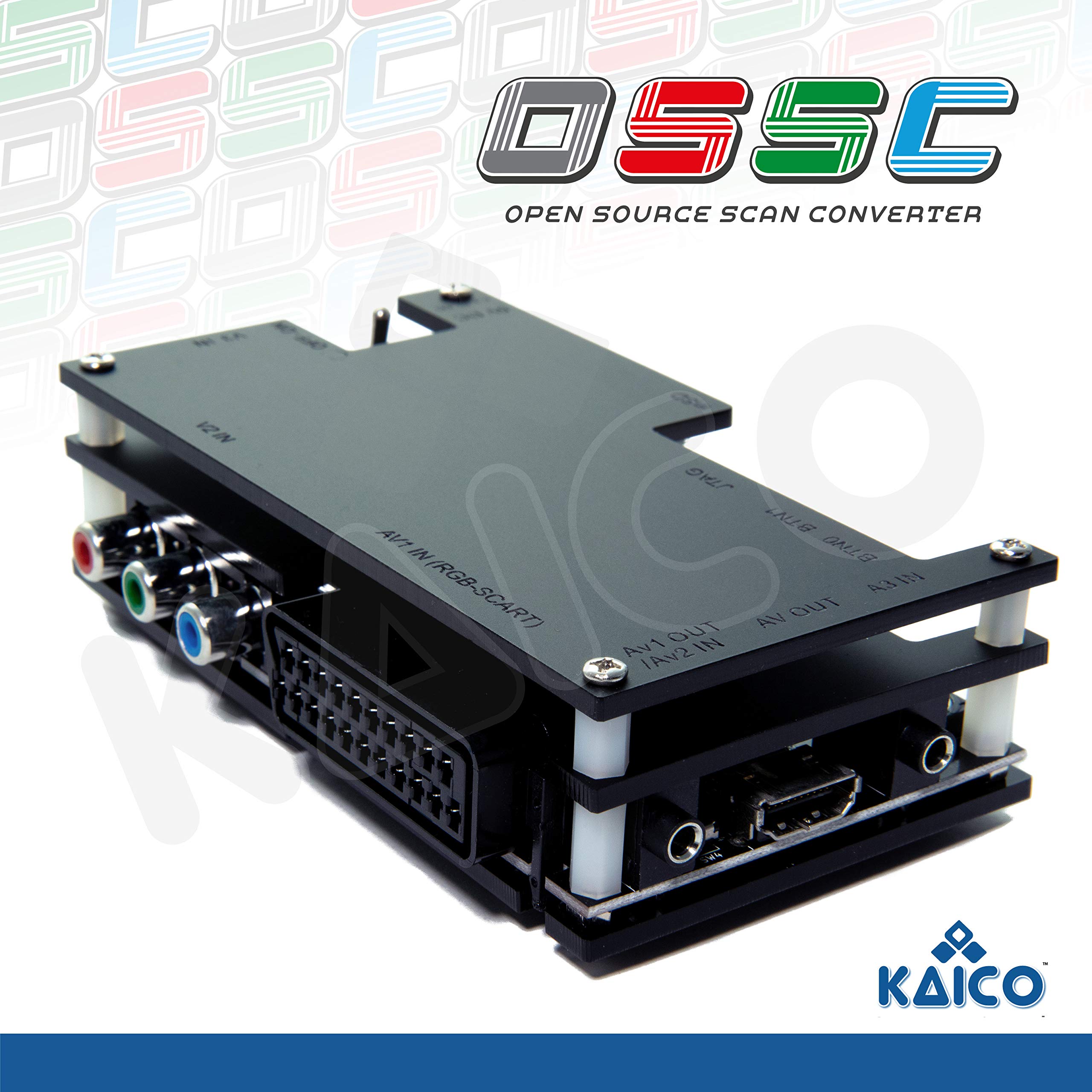 Kaico Edition OSSC Open Source Scan Converter 1.6 with SCART, Component ...