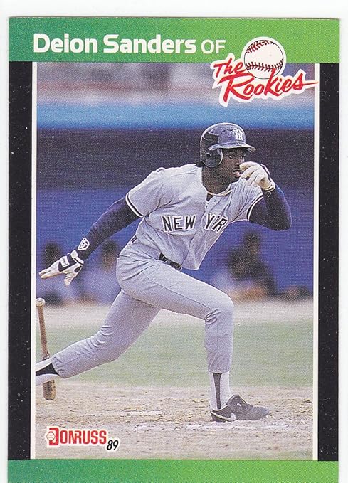 1989 DONRUSS DEION SANDERS ROOKIE CARD at Amazon's Sports Collectibles ...