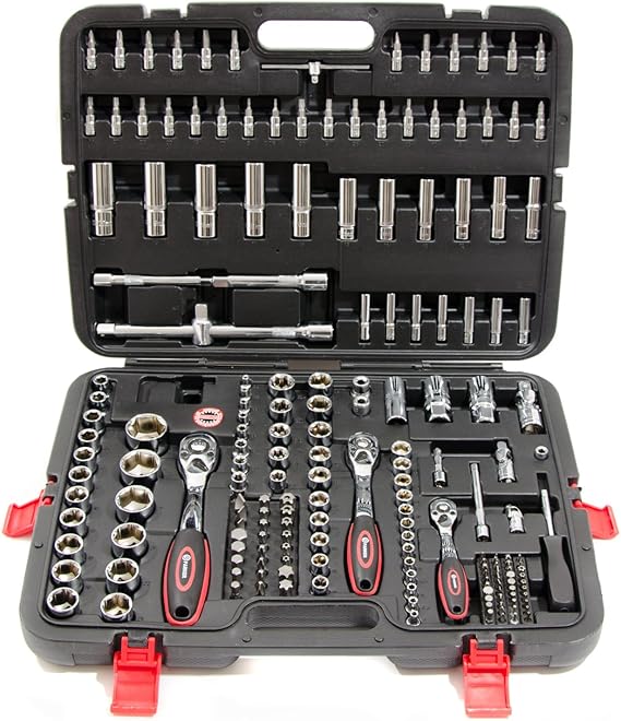 191 Piece Professional Socket Set - 1/2" 3/8" 1/2" DR + More: Amazon.co ...