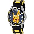 Amazon.com: Accutime Kids Pokemon Pikachu Analog Quartz Wrist Watch ...