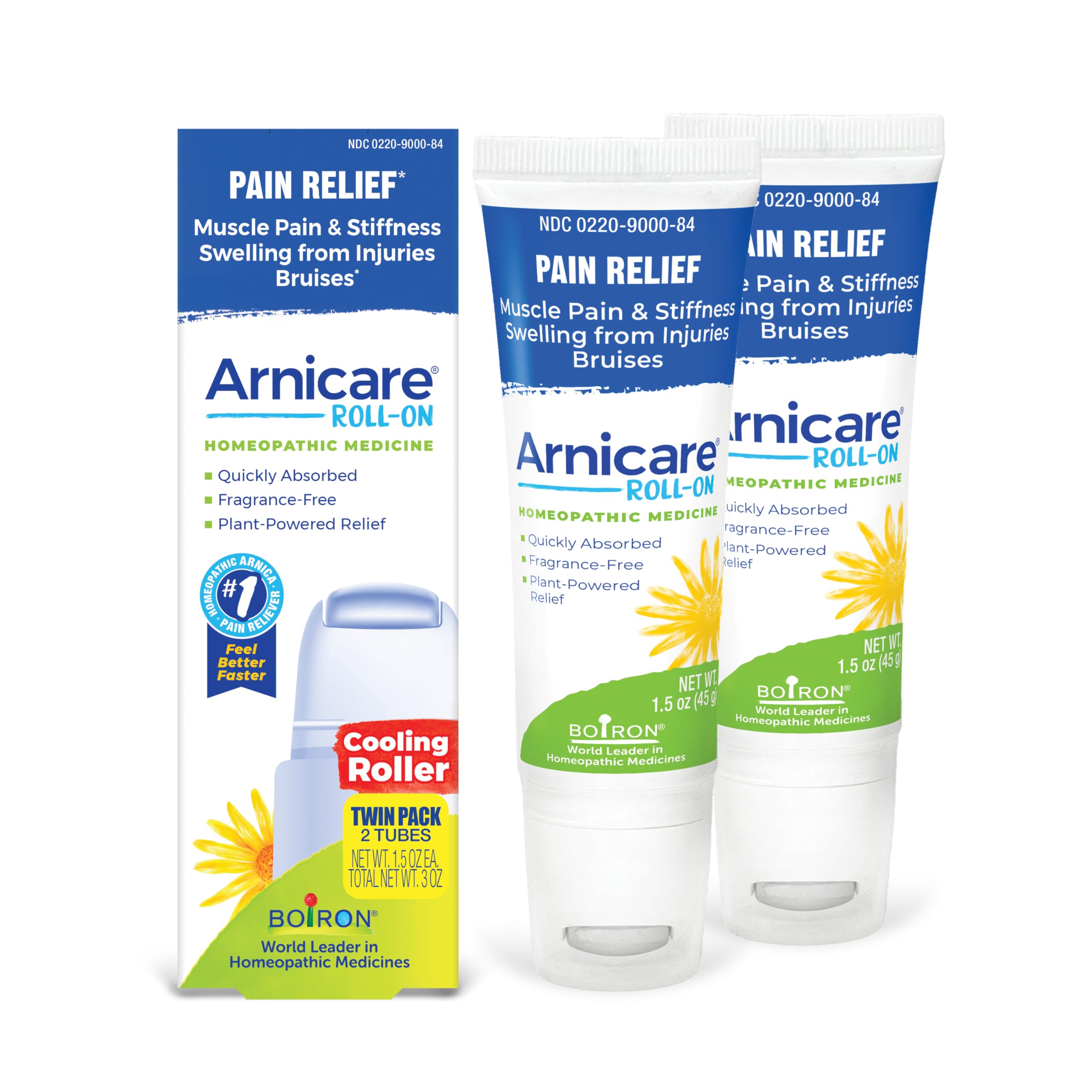 Boiron Arnicare Roll-On for Relief of Joint Pain, Muscle Pain, Muscle ...
