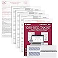 Amazon.com : Adams 2024 1099 NEC Tax Forms Kit for 30 Recipients, 4-Part 1099 Forms, 3 1096 ...