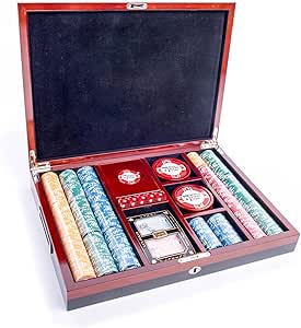 Amazon.com: AUTHENTIC APPAREL WPT - World Poker Tour 500 Chip Poker ...