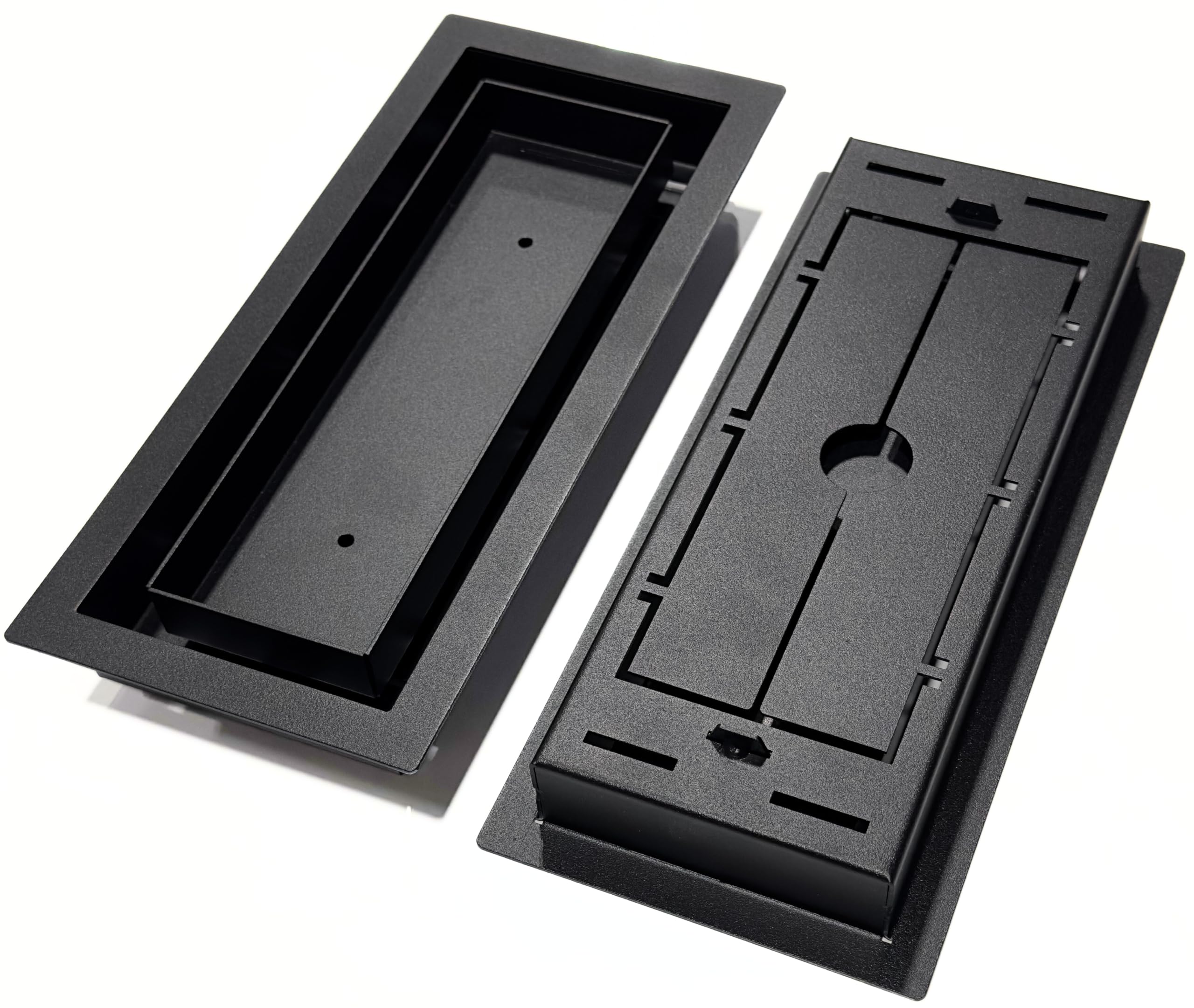 4x12-Breeze-All Metal-Air Vent-Drop in Vent-Textured Black-Elegant ...