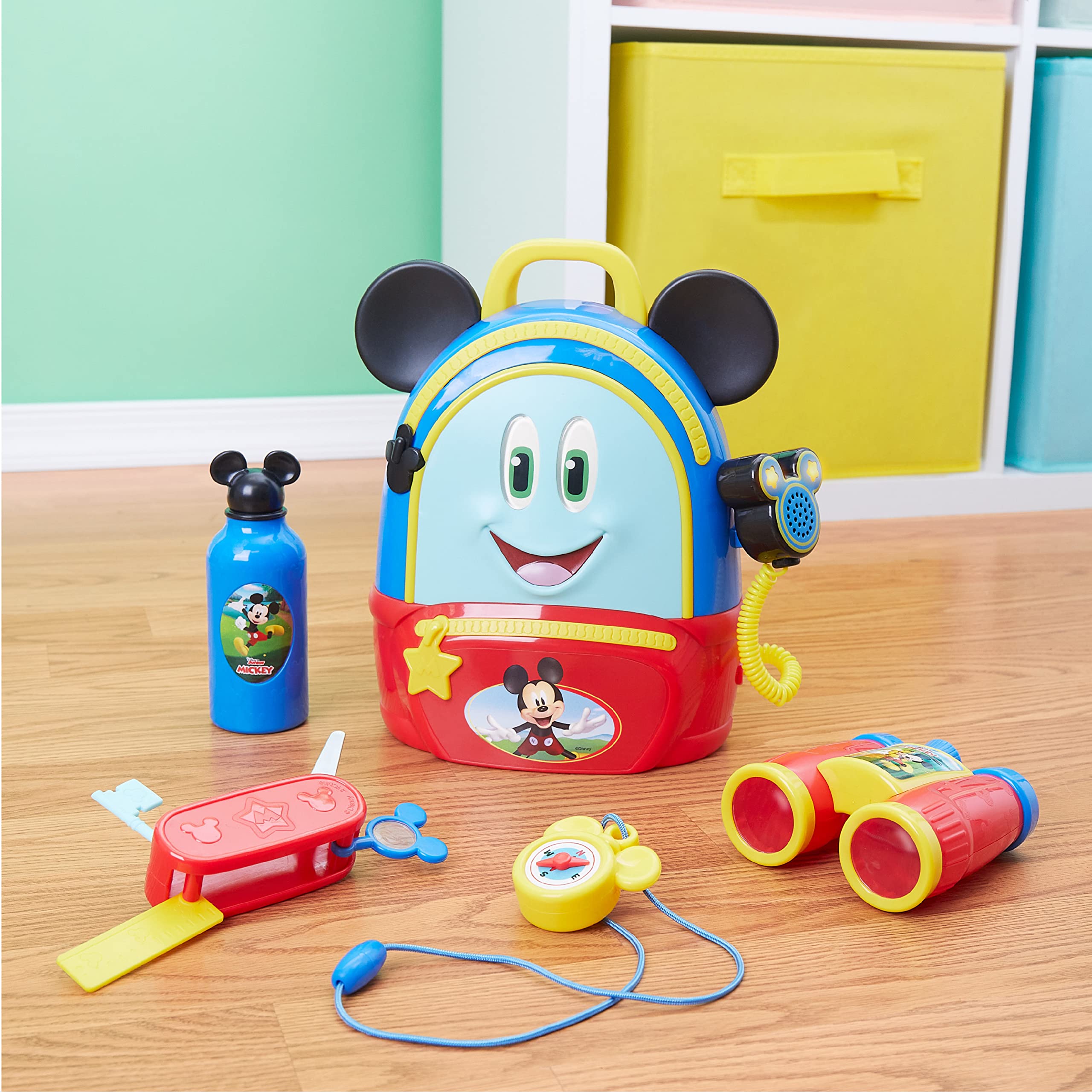 Mua Disney Junior Mickey Mouse Funhouse Adventures Backpack, 5 Piece ...