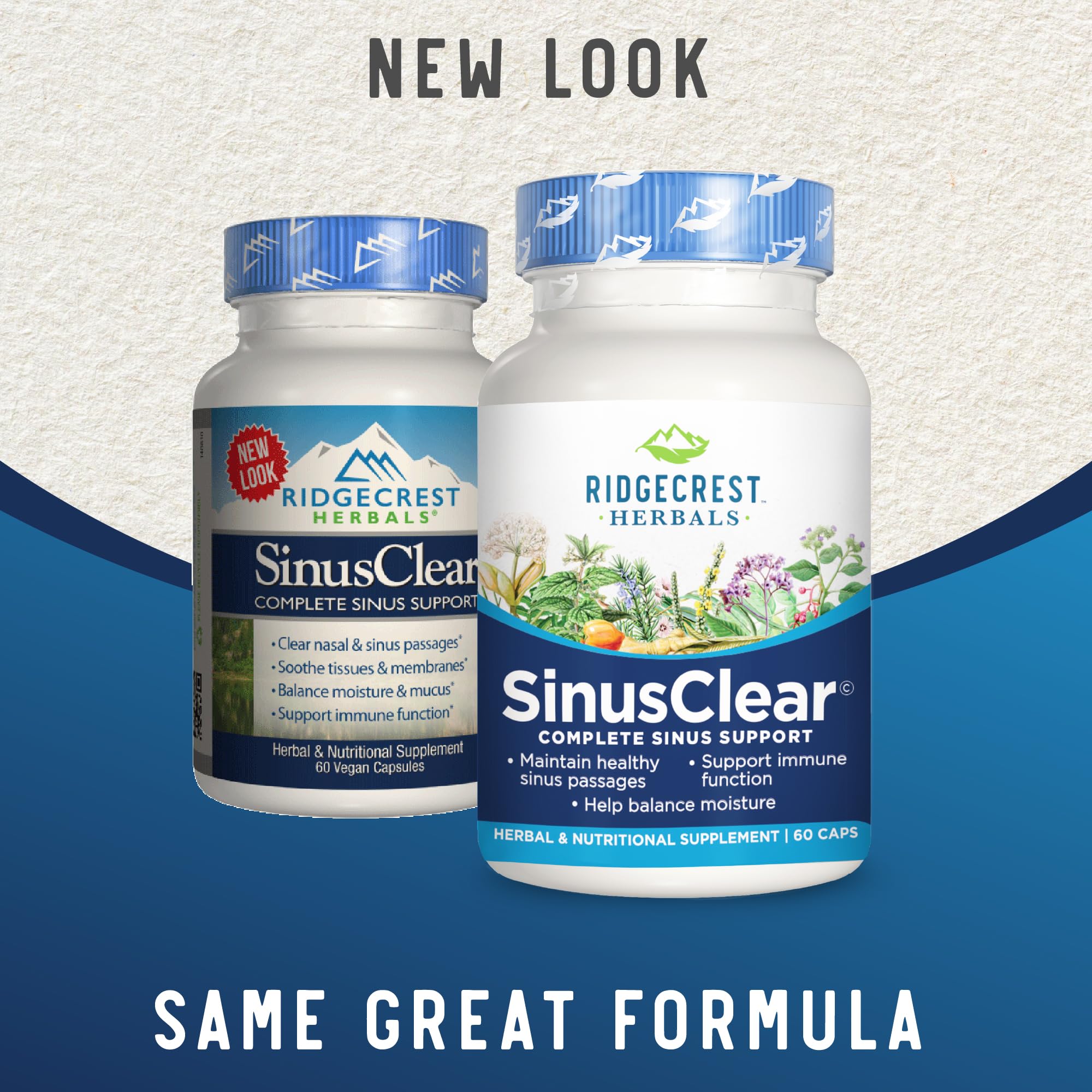 Mua RidgeCrest Herbals SinusClear, Complete Formula for Sinus and Nasal ...