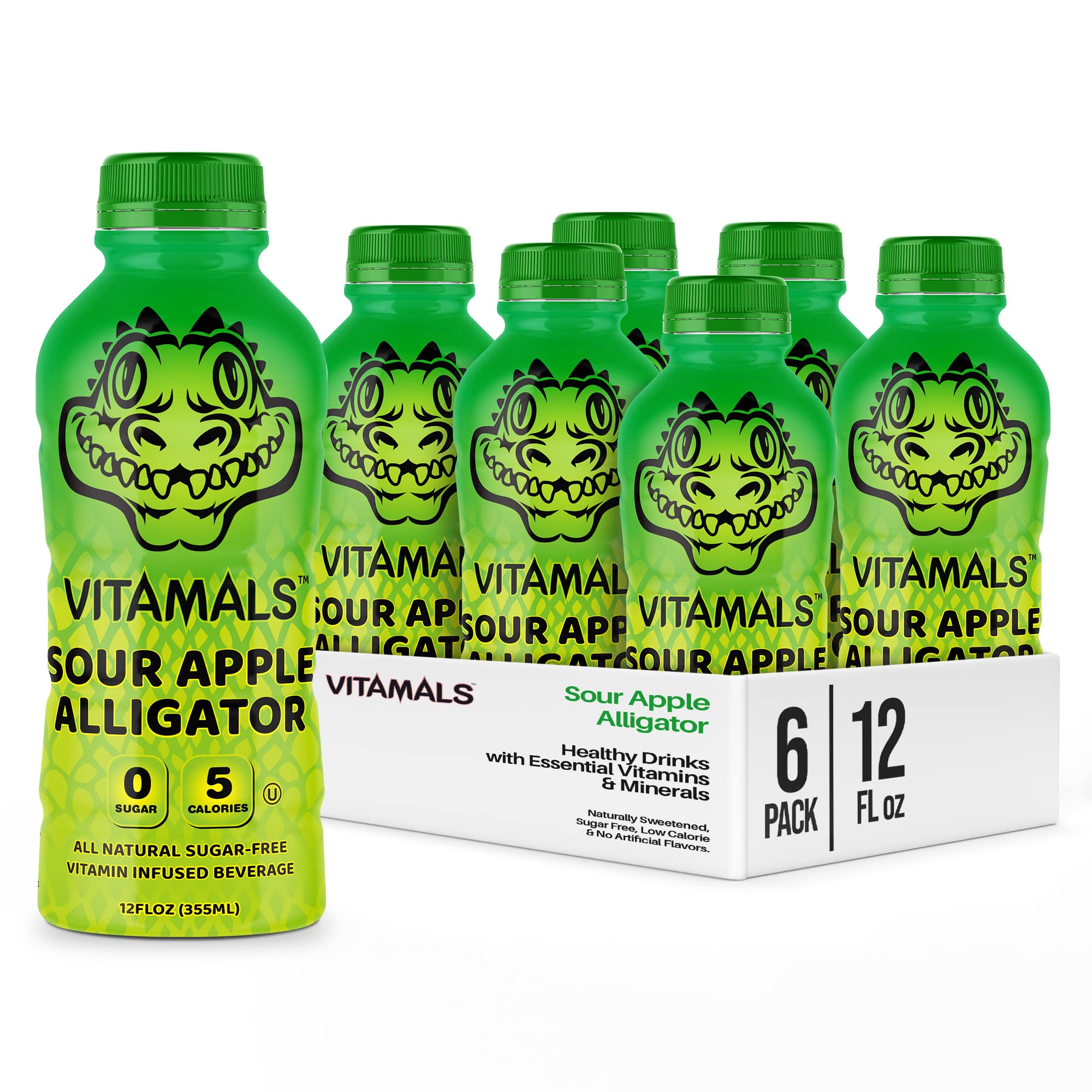 Mua Vitamals Enhanced Flavored Water. Sour Apple Alligator. Vitamin ...
