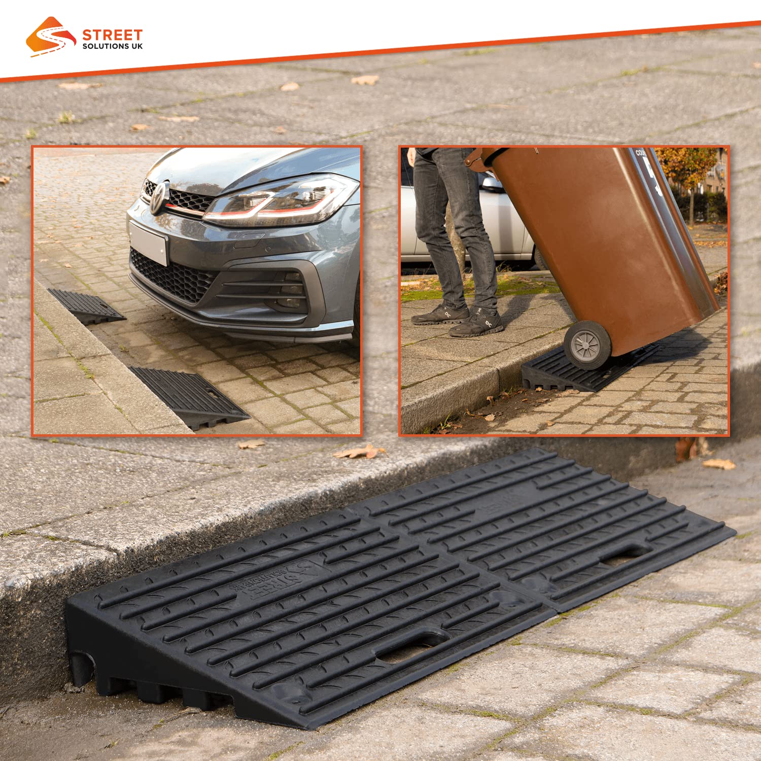 Mua Street Solutions UK Rubber Kerb Ramps | Heavy Duty Threshold Ramps ...