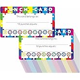 Amazon.com : 200 Pieces Punch Cards, Incentive Loyalty Reward Card ...