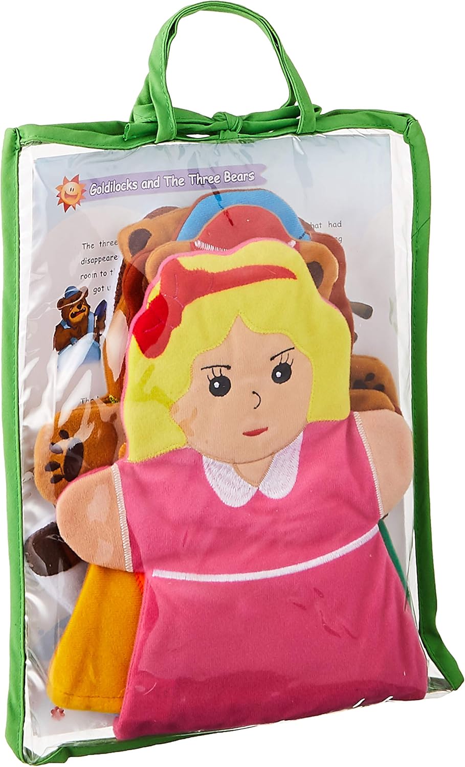 Goldilocks & Three Bears Hand Puppet Set: Amazon.co.uk: Toys & Games