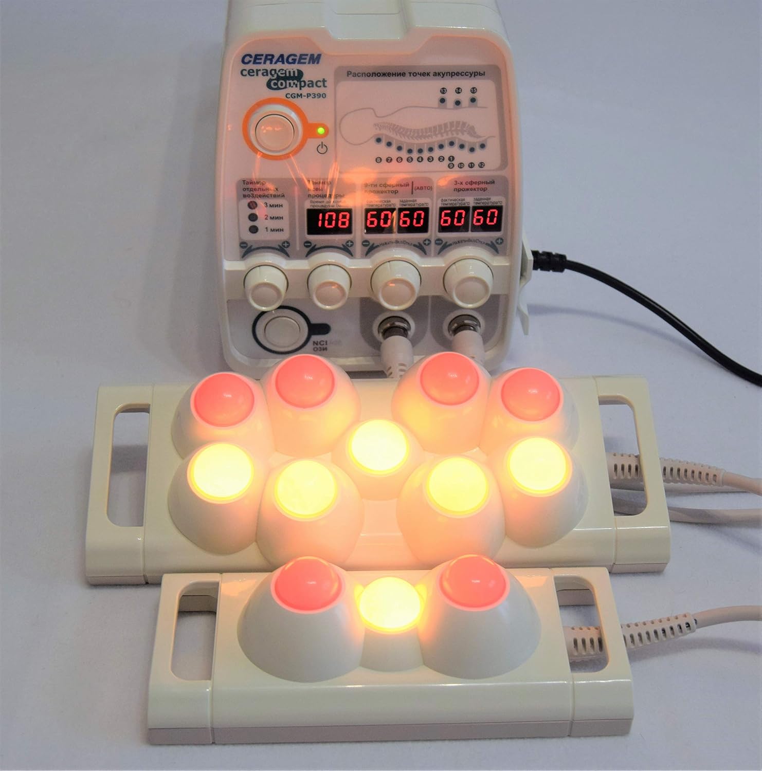 CERAGEM Compact P-390 - Dispositivo personal de acupresión térmica ...