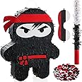 Amazon.com: Karate Ninja Pinata Ninja Birthday Party Supplies with ...