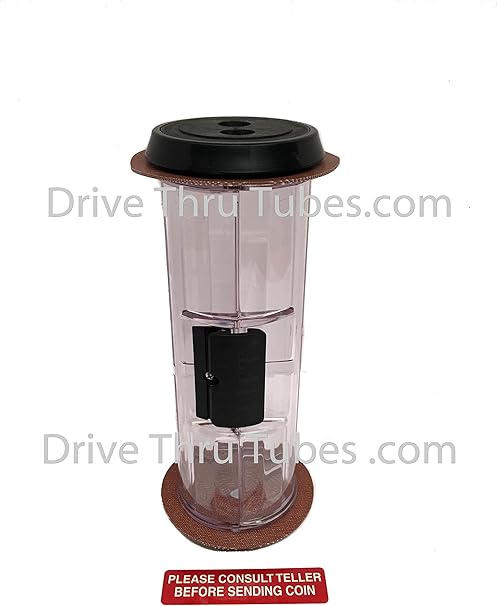 Amazon.com : Banking Drive Thru Carrier Stright Body Black Ends 4.5 ...