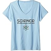 Amazon.com: Funny Science Saying - Science Is Like Magic But Real T ...