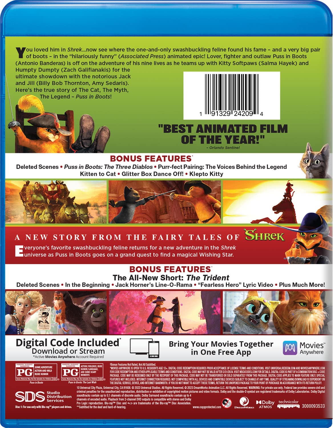 Mua Puss in Boots 2-Movie Collection (Blu-Ray + DVD + Digital) Puss in Boots 2-Movie Collection ...