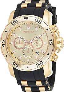 Amazon.com: Invicta Men's 17884 Pro Diver Analog Display Swiss Quartz ...