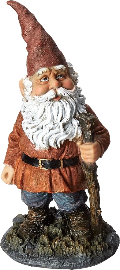 Design Toscano EU90010 Garden Gnome Statue - Dreamer jardin Gnome ...