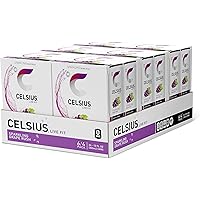 Amazon.com : CELSIUS Sparkling Grape Rush, Functional Essential Energy ...