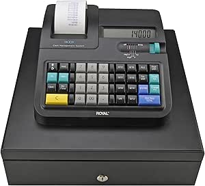 Amazon.com : Royal 140DX Electronic Cash Register, Black : Office Products