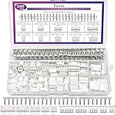 Amazon.com: Taiss 600PCS Dupont Connector Kit 2.54mm 1/2/3/4/5/6/7 Pin Housing Connector and ...