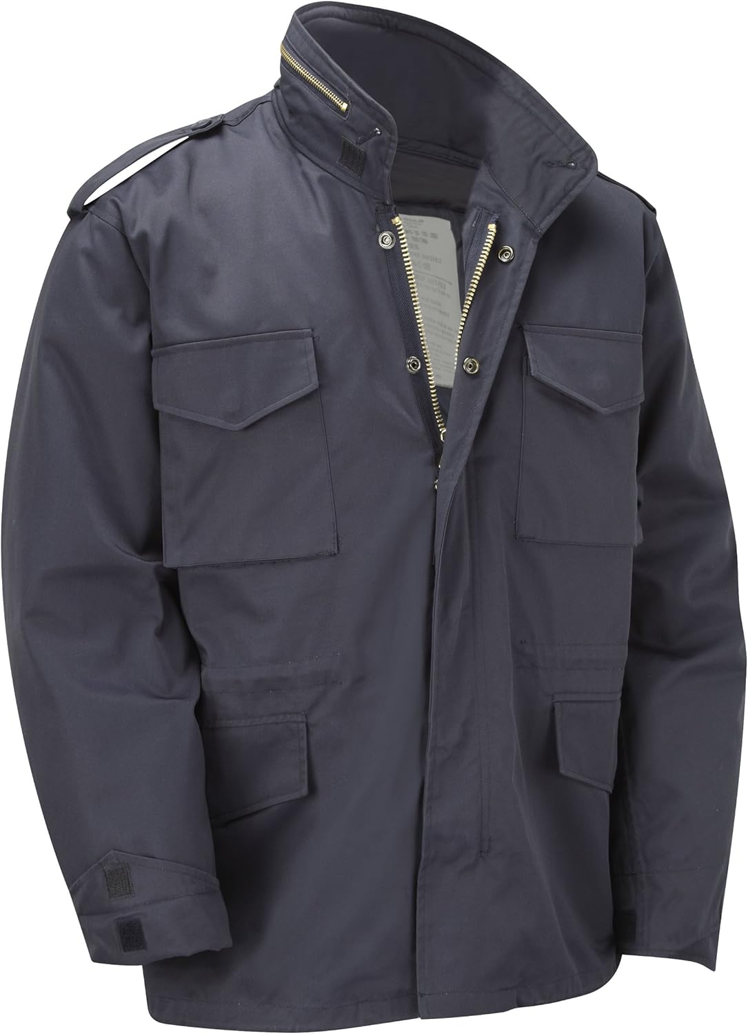 M65 Military Field Jacket with Removable Quilted Inner Liner - Navy ...