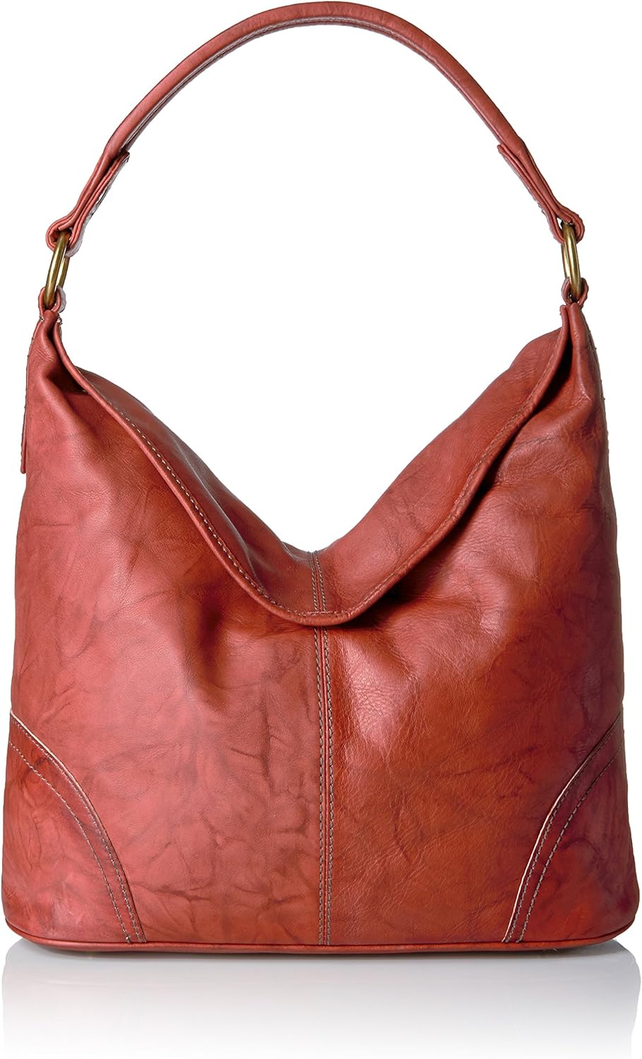 Amazon.com: FRYE Campus Hobo Handbag,Burnt Red,One Size: Clothing