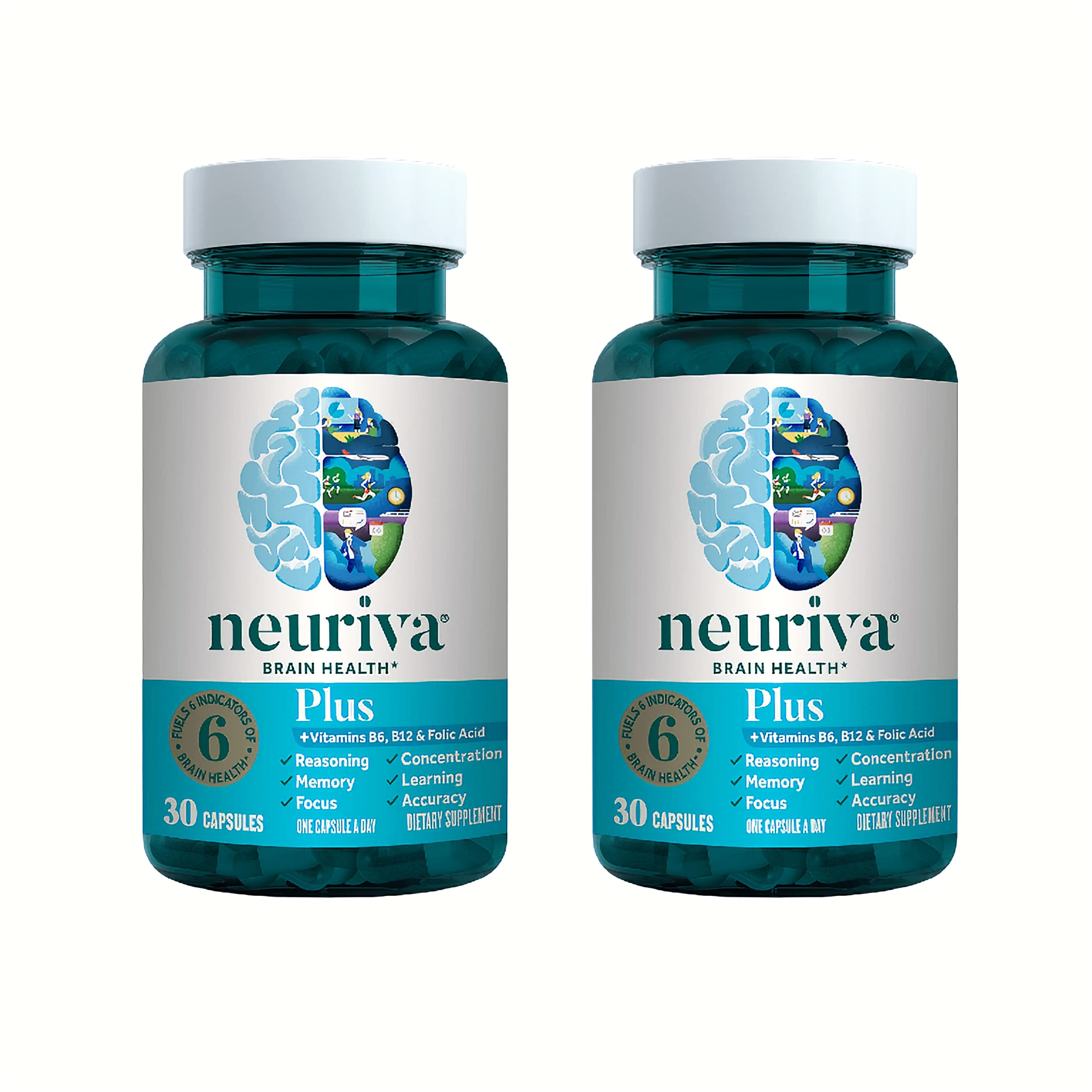 Mua NEURIVA Plus Brain Performance (30 Count), Brain Support Supplement ...