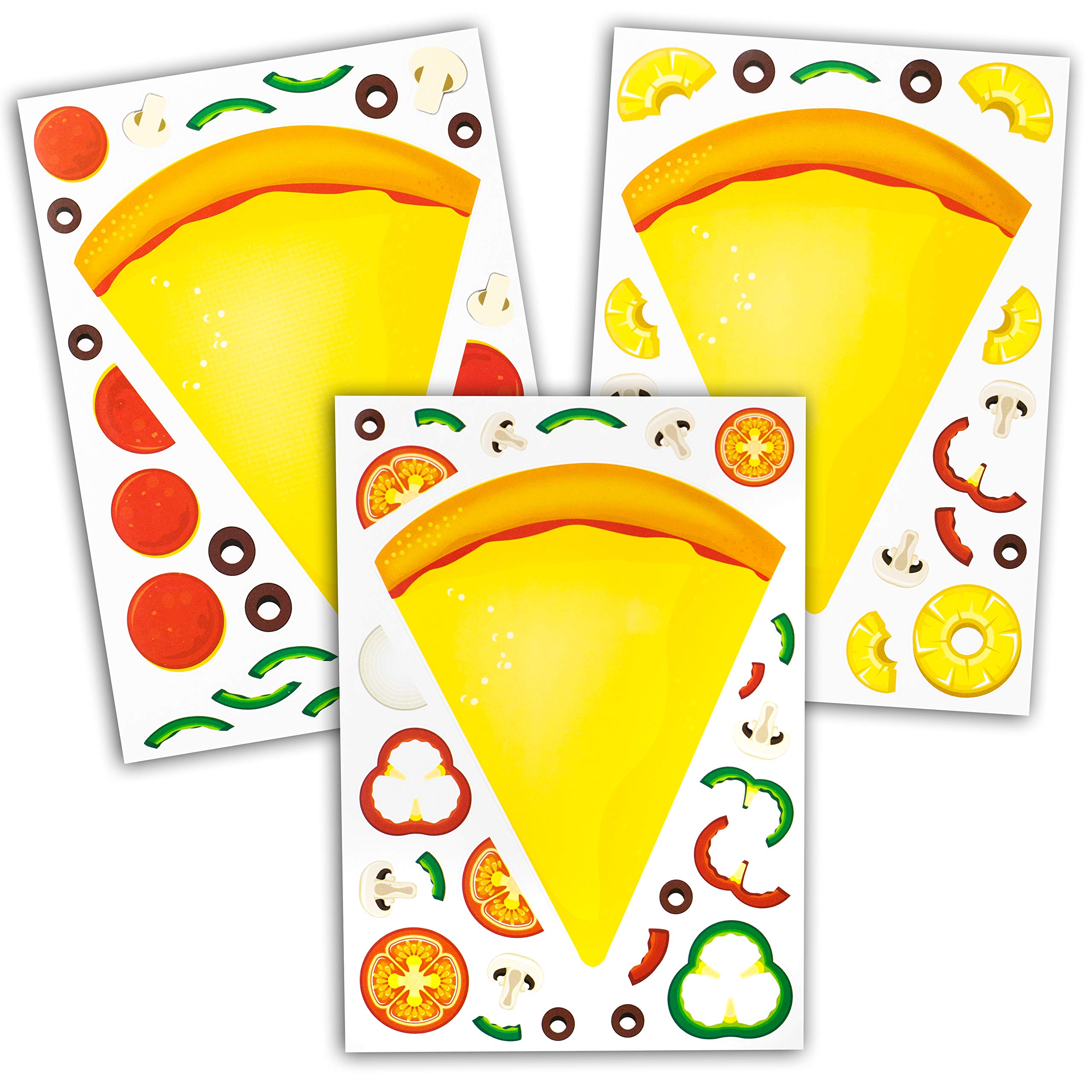 Mua 24 Make A Pizza Stickers for Kids - Great for Pizza Parties & Pizza ...