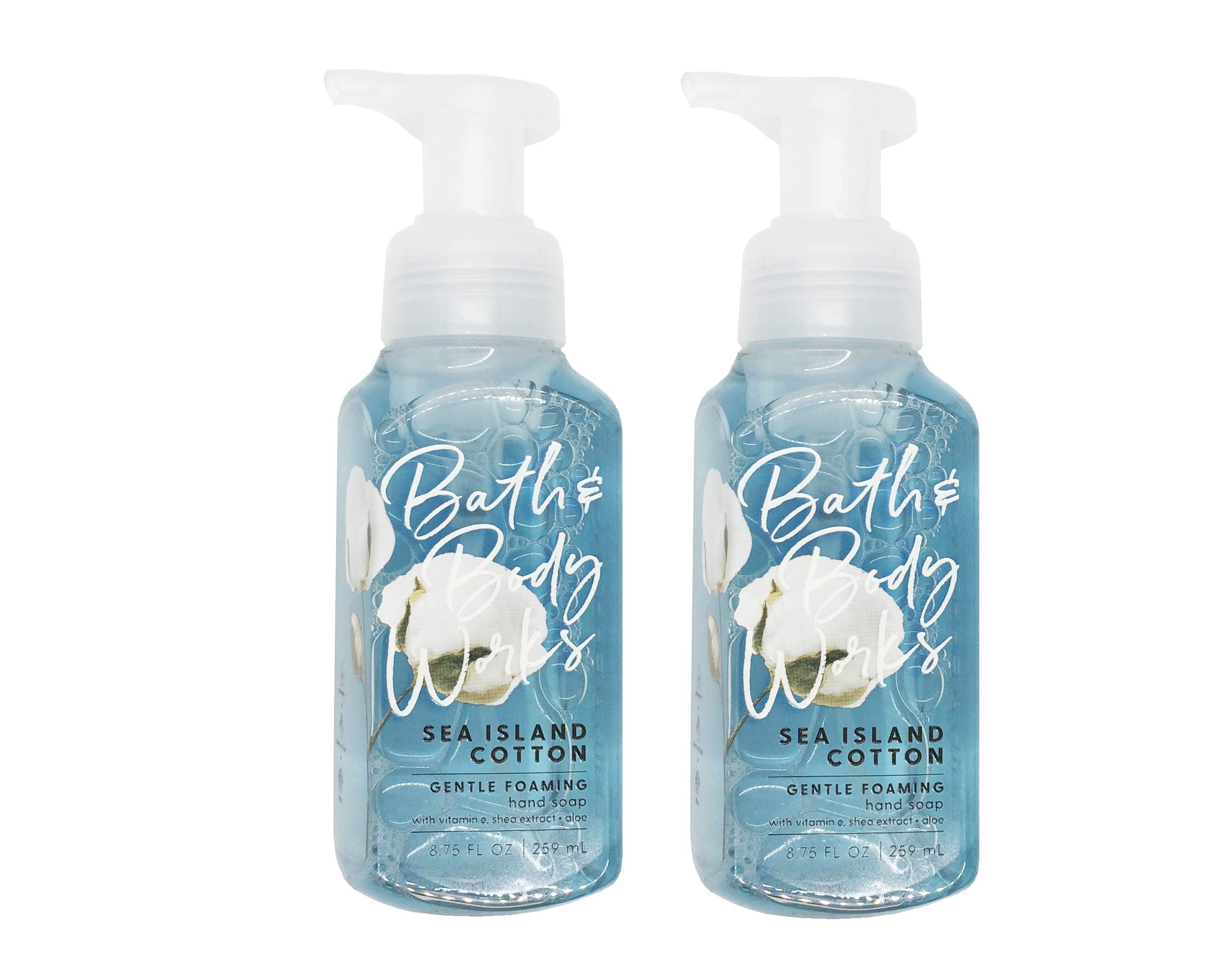 Bath Body Works Gentle Foaming Hand Soap Sea Island Cotton 2 Pack Bath Body Works Gentle Foaming Hand Soap Sea Island Cotton 2 Pack