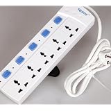 Anchor Power Strip 6 Way with Single Switch: Amazon.in: Computers ...
