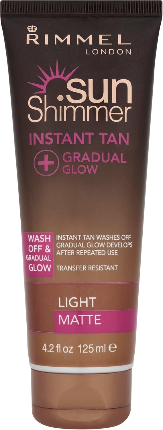 Sunshimmer Instant Tan + Gradual Glow Matte – Light Matte – BigaMart