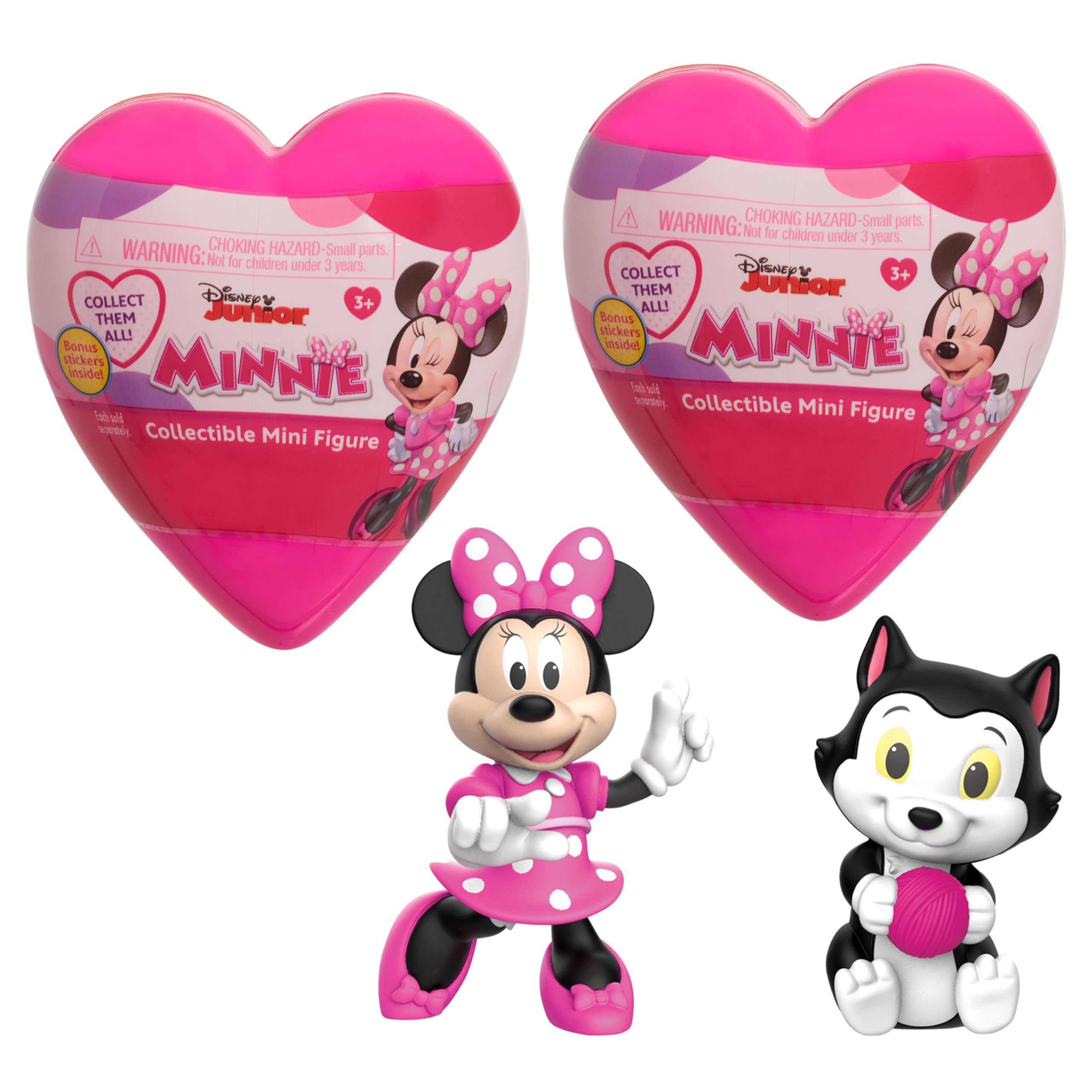 Mua Minnie Mouse Disney Junior Mini Figure Heart Capsules 2-Pack, 2.5 ...
