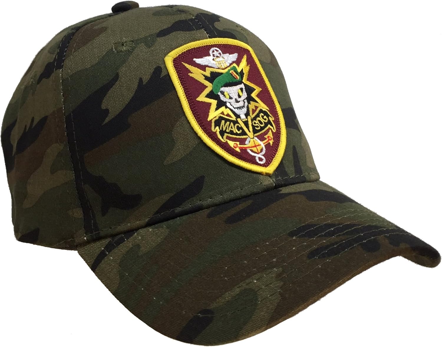 Amazon.com : MACV SOG Hat Camo Ball Cap : Everything Else