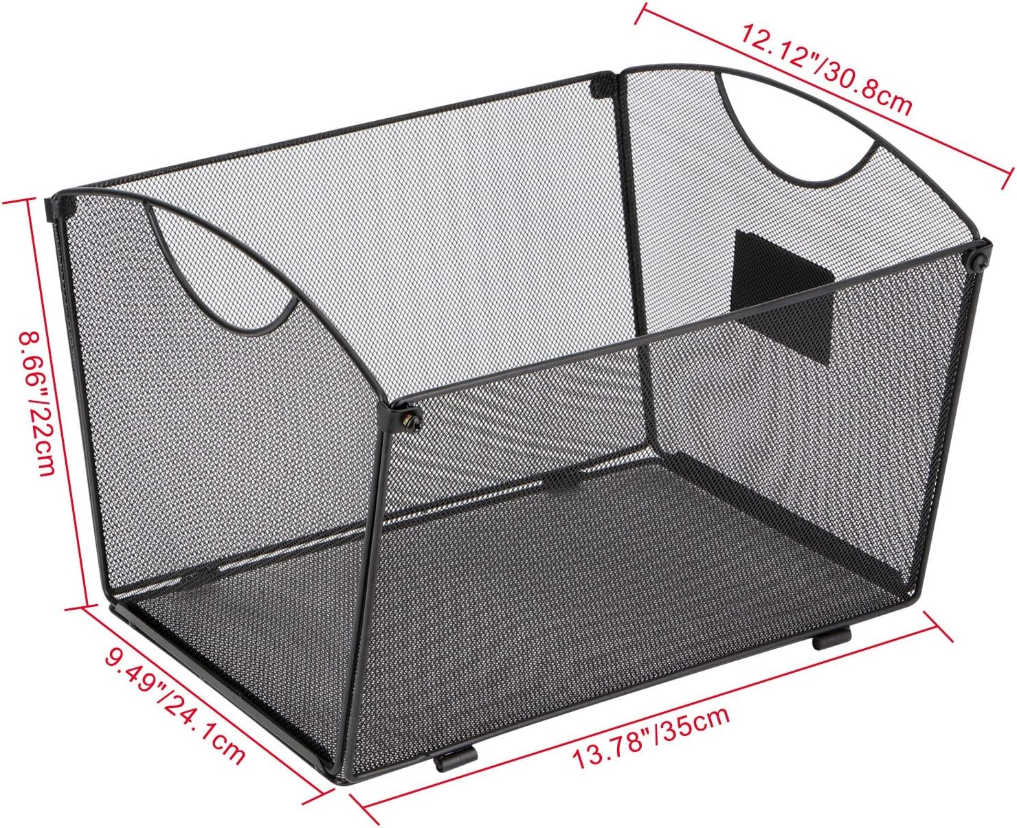 TOROTON Mesh Desktop Tub File Sorter Organizer, Storage File Crate for ...